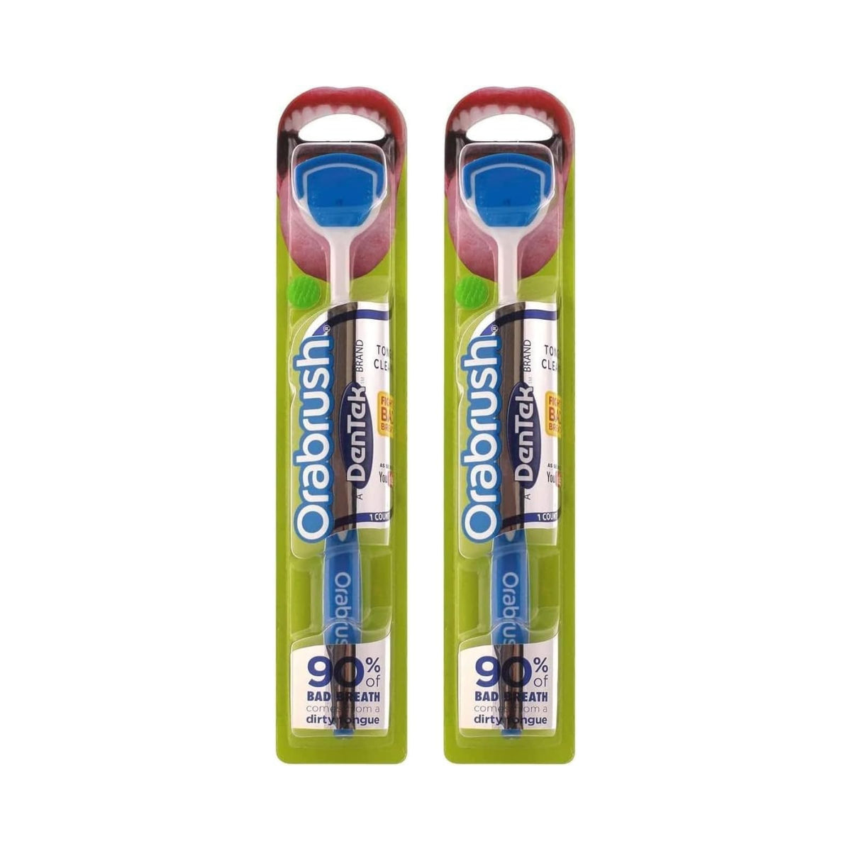 Dentek Orabrush Tongue Cleaner (Pack of 2) – Single Sku Wholesale, a ...