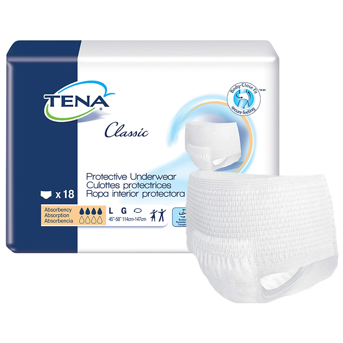 Wholesale TENA Classic Underwear – Single Sku Wholesale, a Leister ...